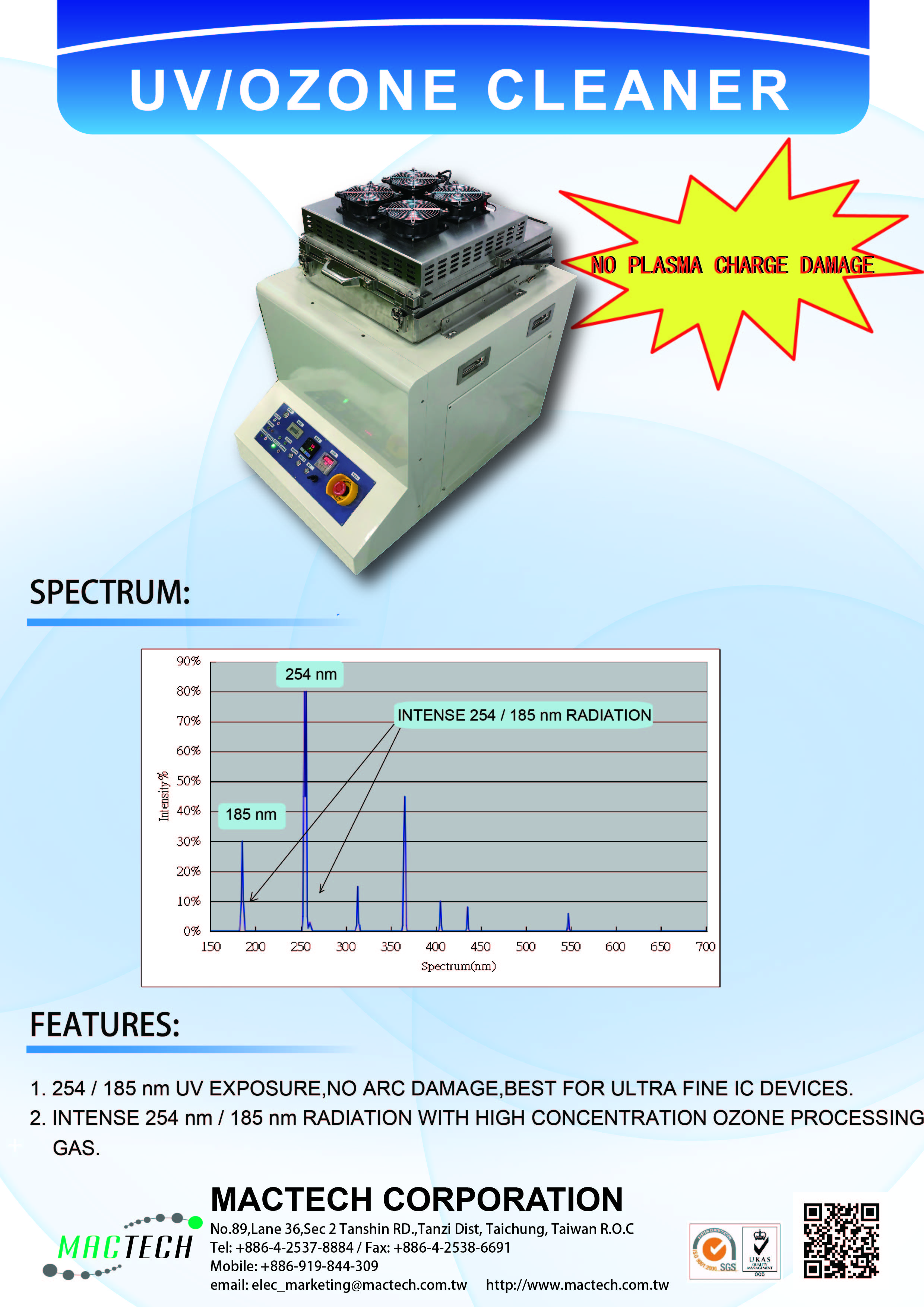 UV OZONE CLEANER STRIPPER